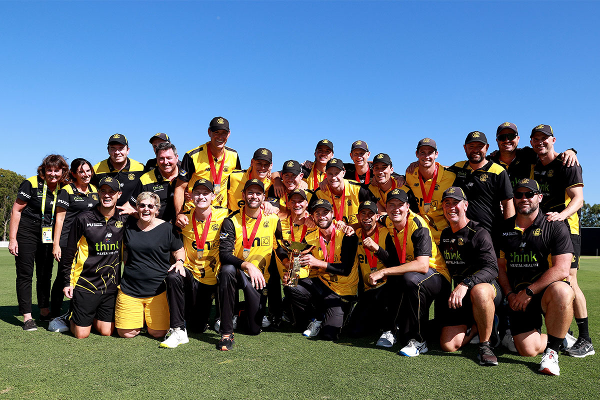 WA Complete One-Day Cup Three-Peat | Western Australian Cricket Association