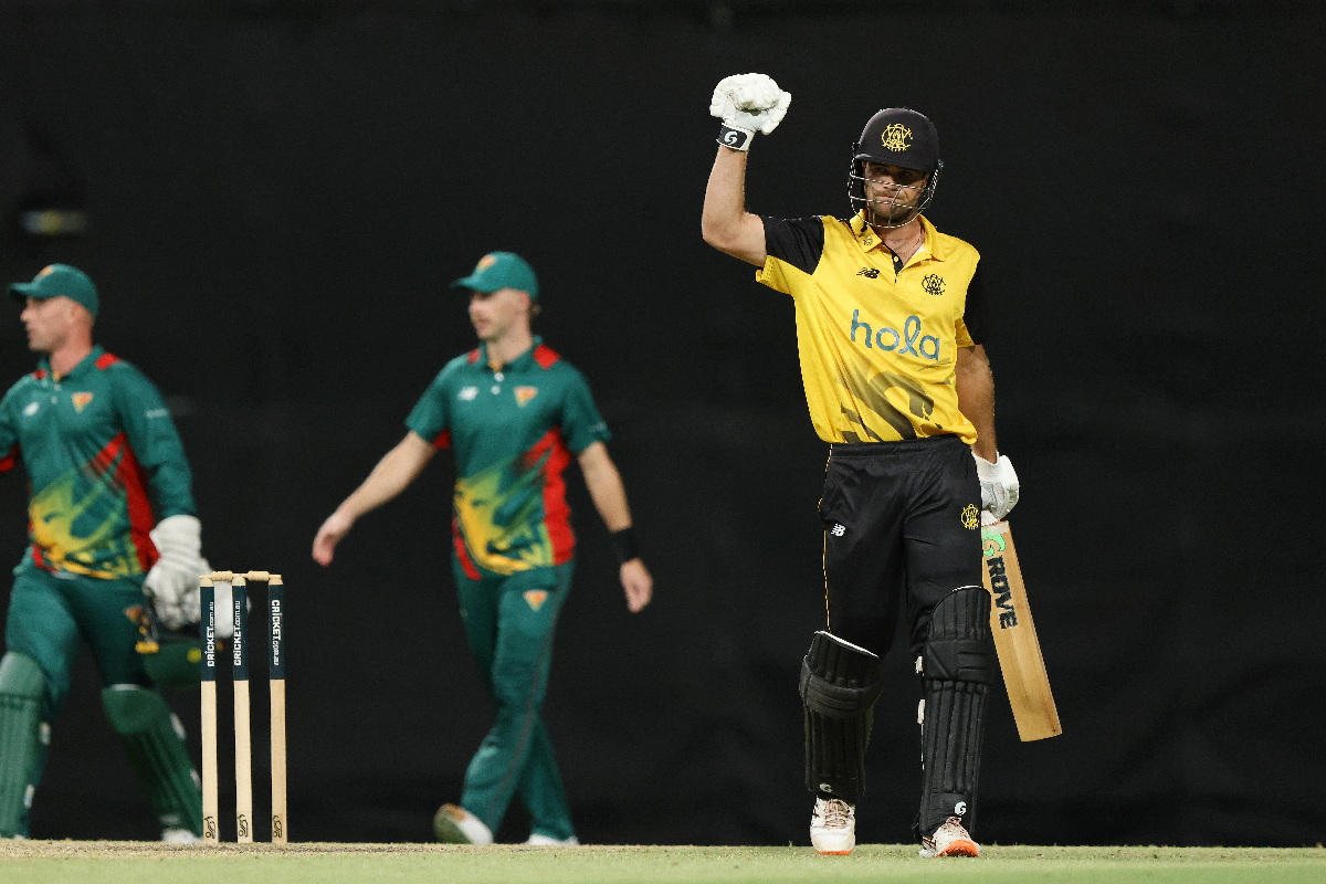 WA's record chase ends Tassie's winning run | Western Australian ...